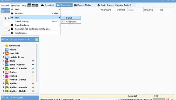 Spotnet download spots uit Usenet nieuwsgroepen met Eweka